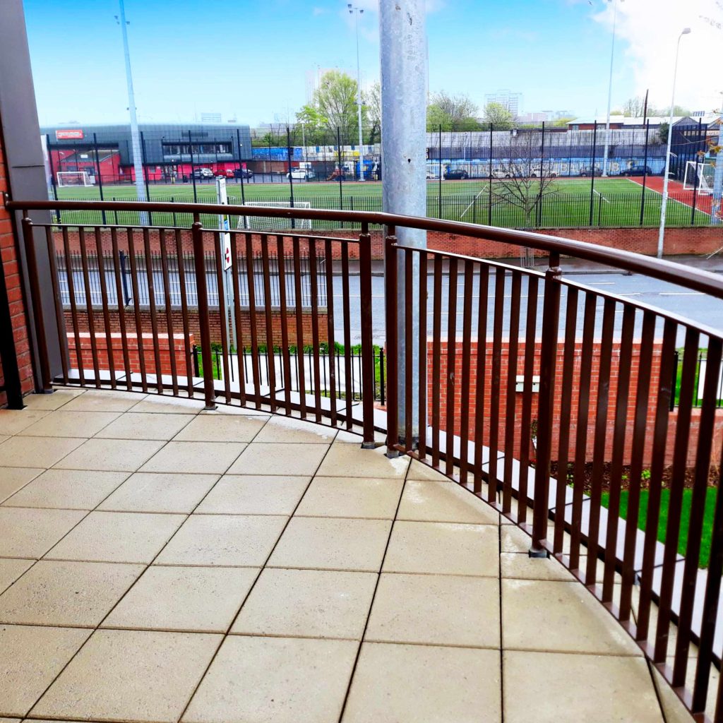 Ramp Handrail - Manufactured by RC Engineering in Northern Ireland