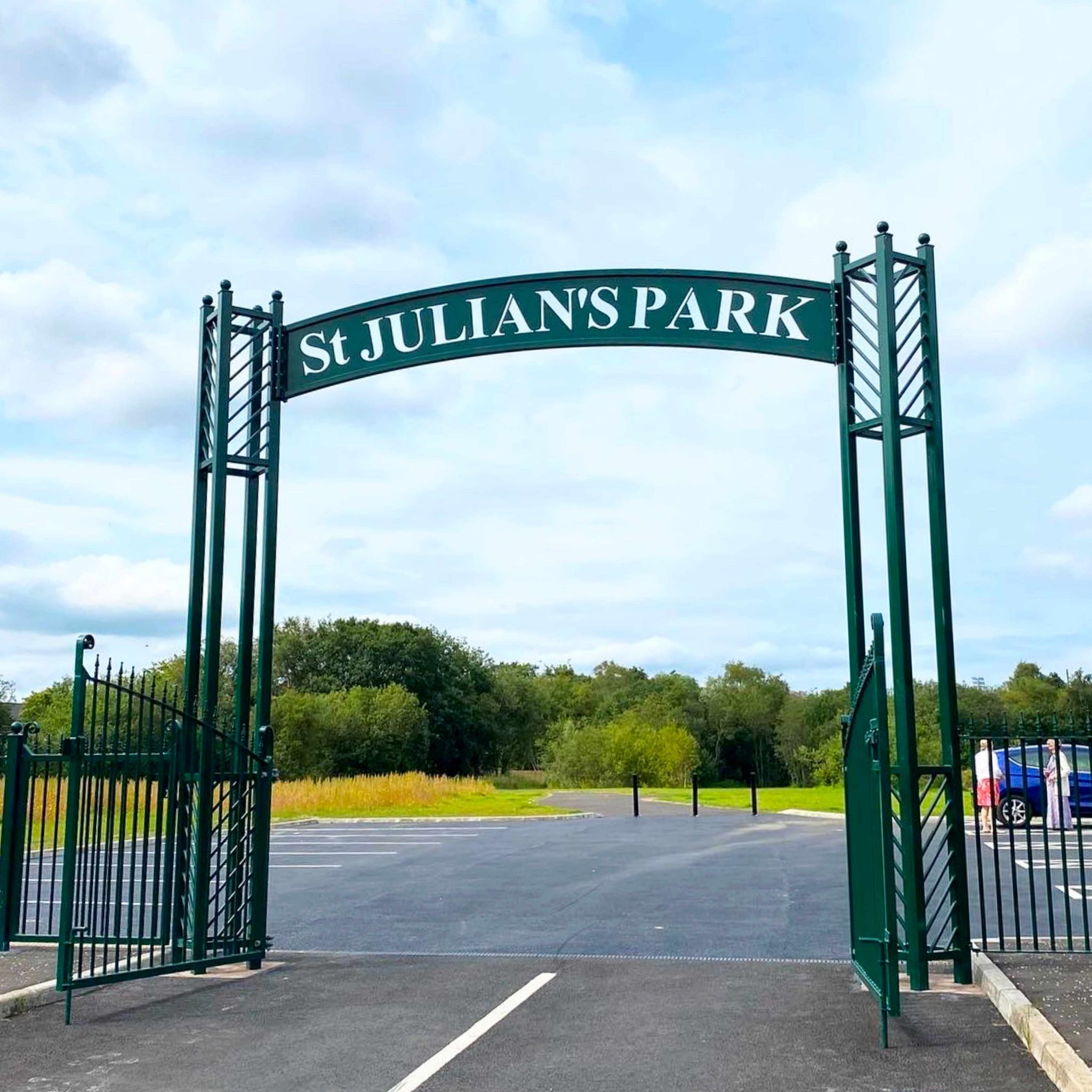 Nameplate Gates
