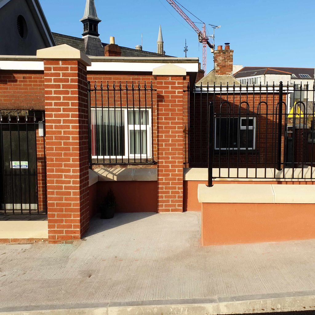 Wall Railings - Manufactured in NI - RC Engineering NI Ltd.